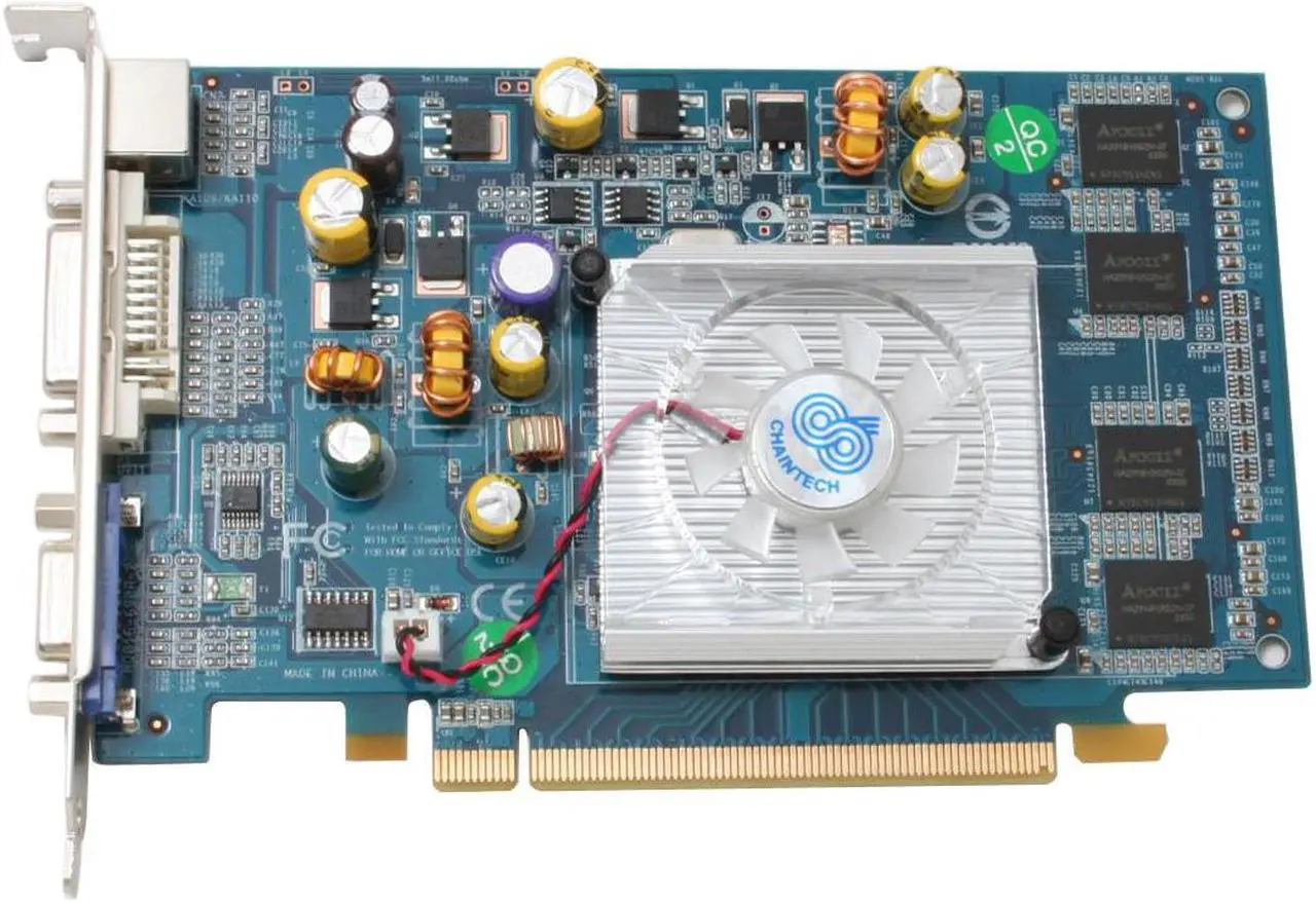 Open Box: CHAINTECH GeForce 7300GS Graphics Card 256-SE73GS-G2 - Newegg.com