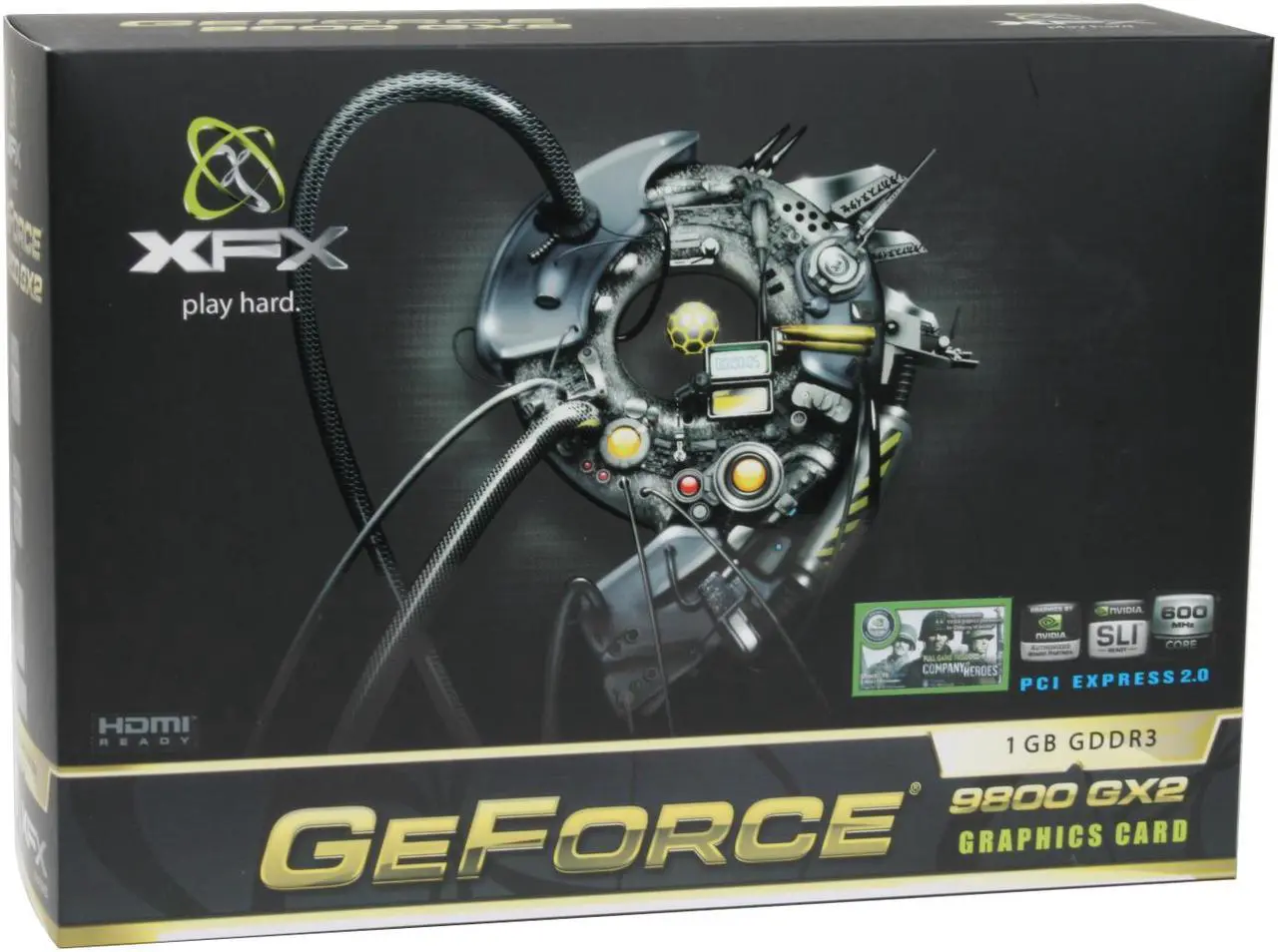 XFX GeForce 9800 GX2 Graphics Card PVT98UZHF9 - Newegg.com