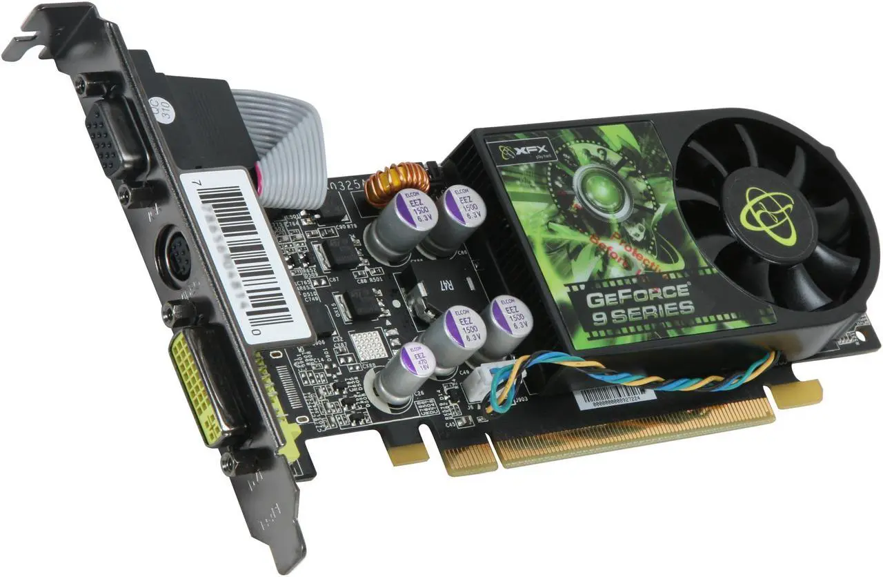 XFX GeForce 9500 GT Graphics Card PVT95GYAR2 - Newegg.com