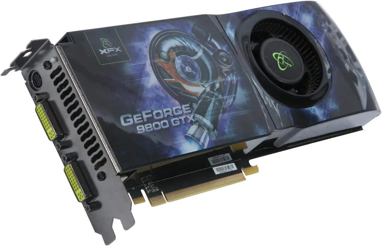 Refurbished: XFX GeForce 9800 GTX+ Graphics Card PV-T98W-YDF - Newegg.com