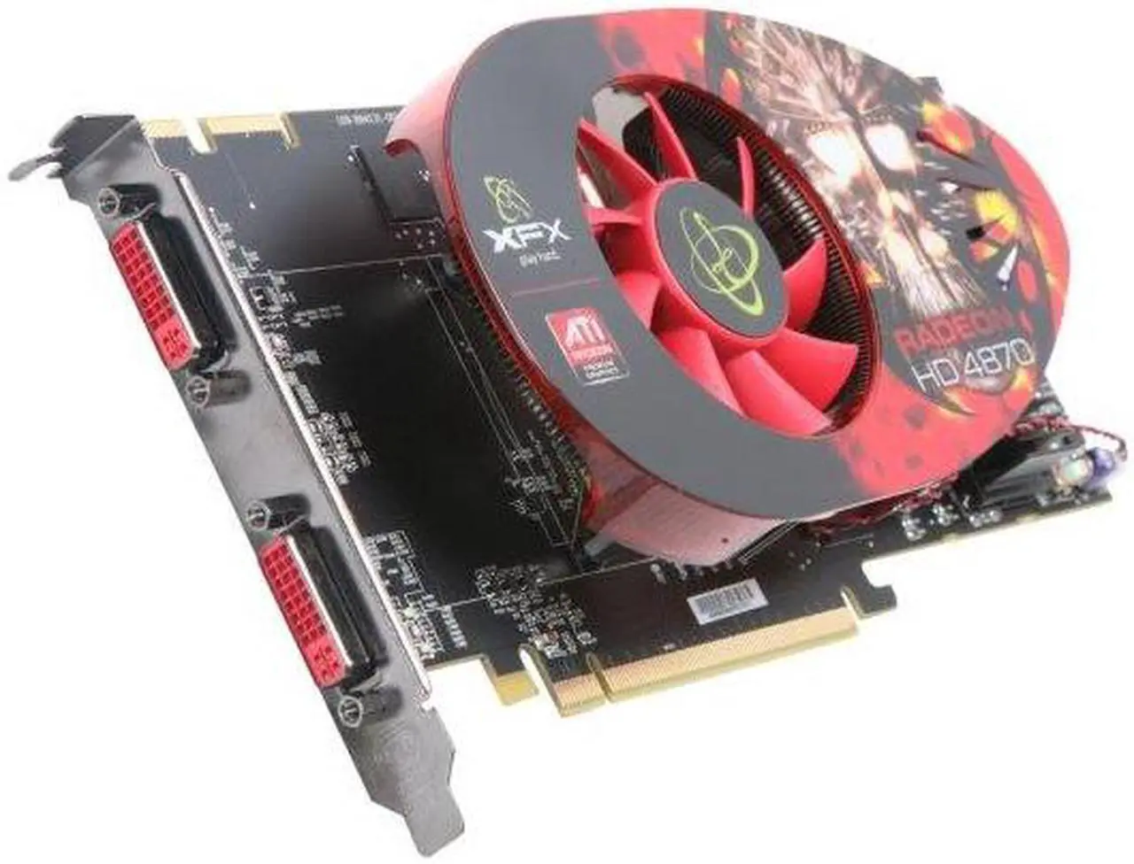 XFX Radeon HD 4870 Graphics Card HD-487A-ZWFC - Newegg.com
