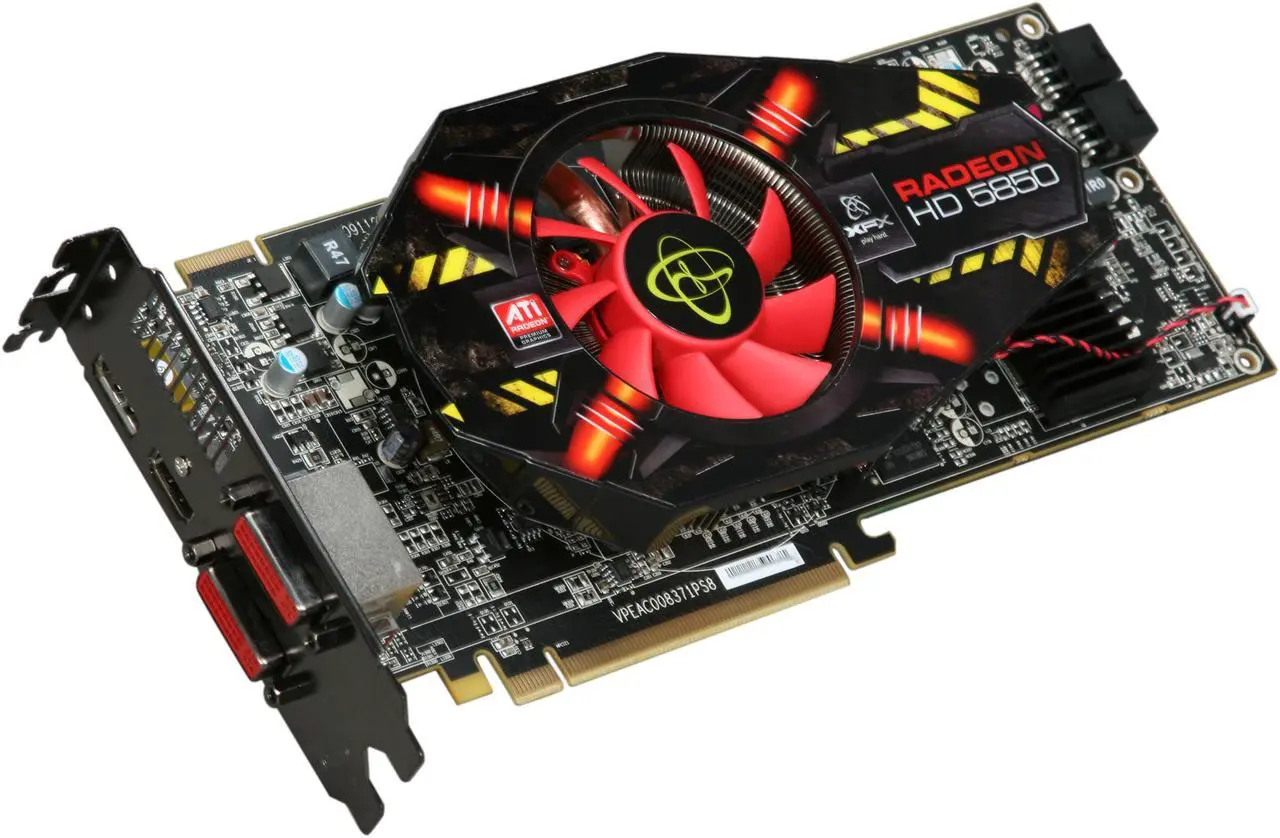 XFX Radeon HD 5850 Graphics Card HD-585X-ZNFV - Newegg.com