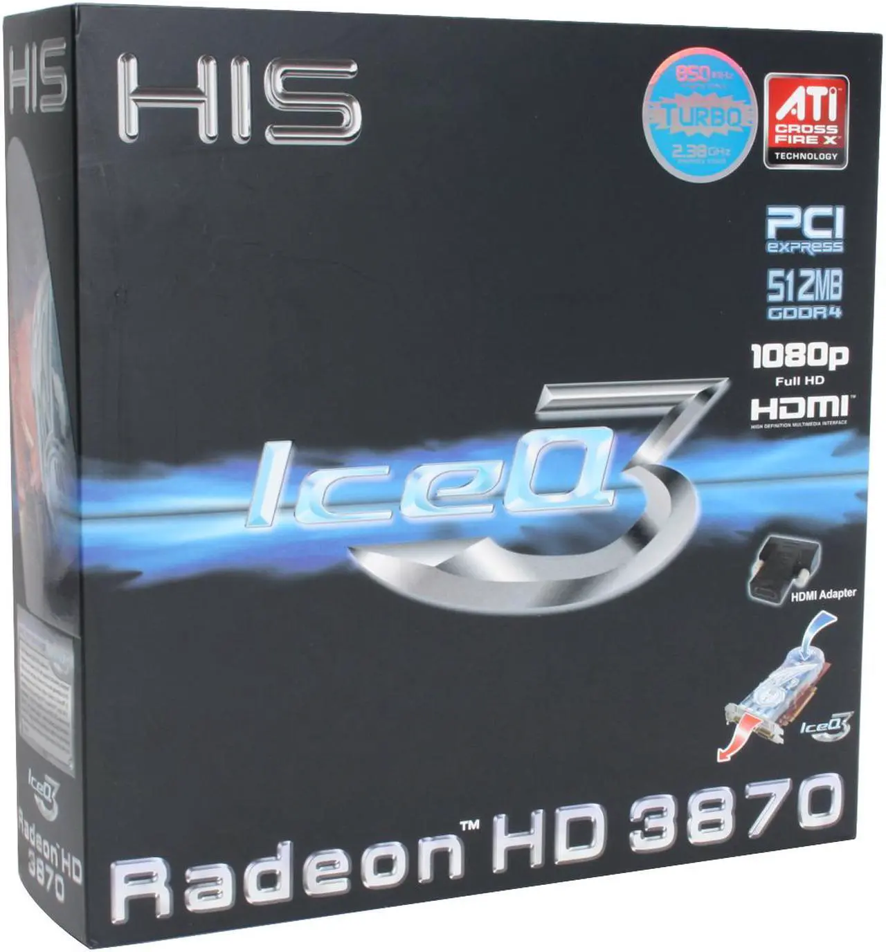 HIS Radeon HD 3870 Graphics Card H387Q512NP - Newegg.com