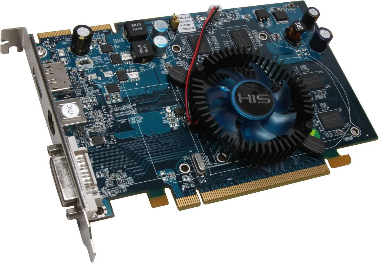 HIS Radeon HD 3650 Graphics Card H365F512DPNP - Newegg.com
