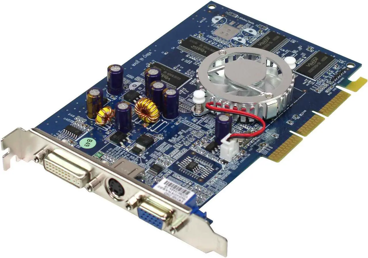Rosewill RW5500-256D GeForce FX 5500 256MB 128-bit DDR AGP 4X/8X Video ...