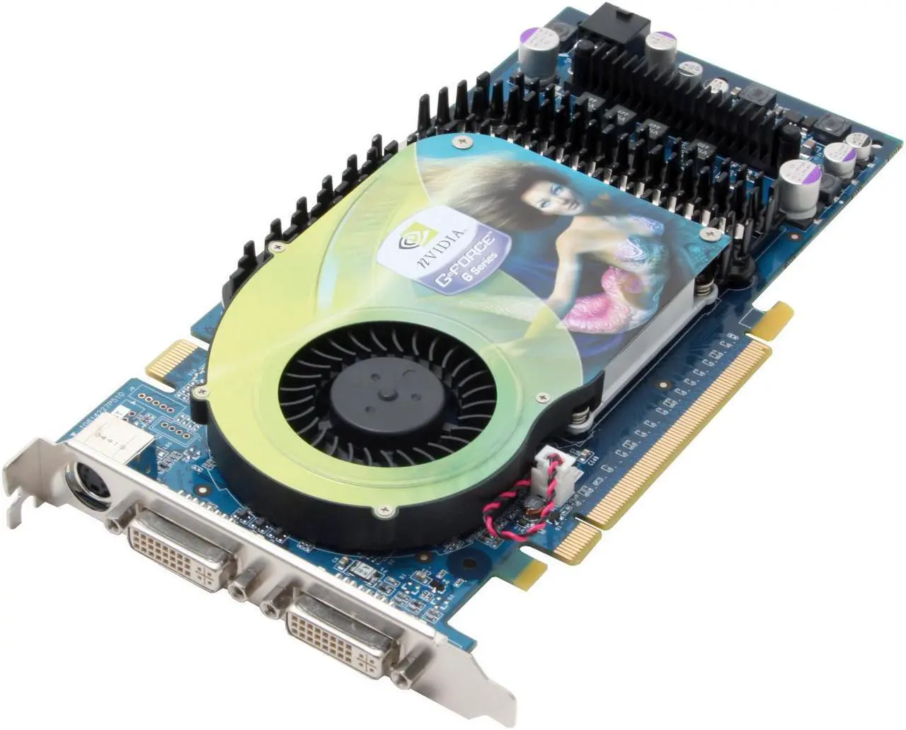 Albatron PC6800GT GeForce 6800GT 256MB 256-bit GDDR3 PCI Express x16 ...