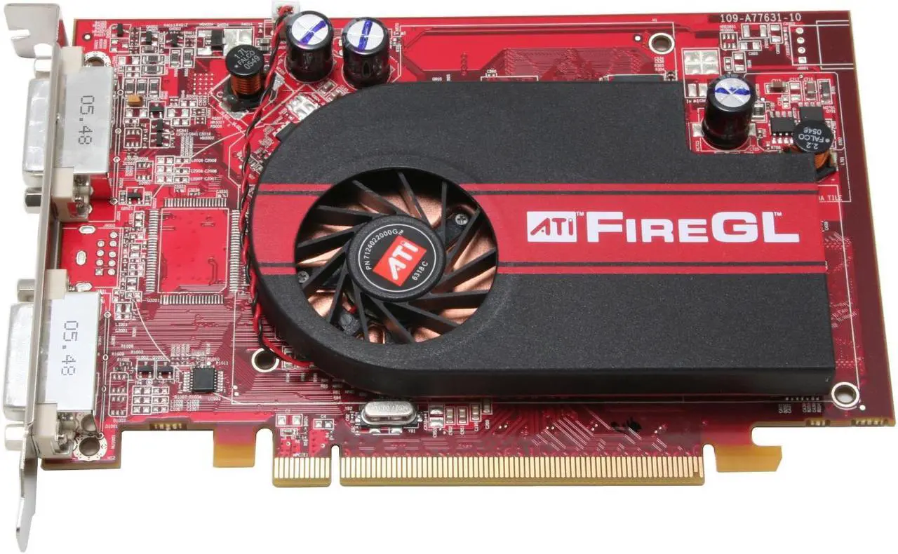 AMD FireGL V3300 100-505149 128MB GDDR2 PCI Express x16 Graphics Card ...