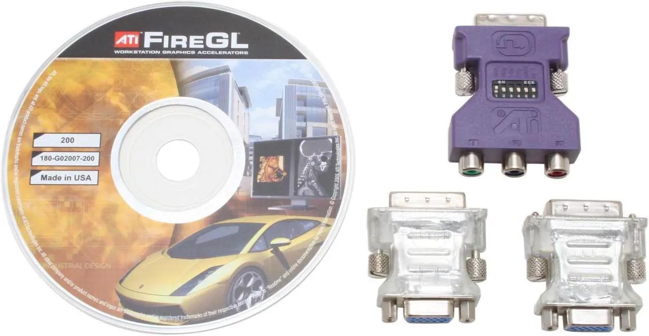 AMD FireGL V5200 100-505157 256MB 128-bit GDDR3 PCI Express x16 ...