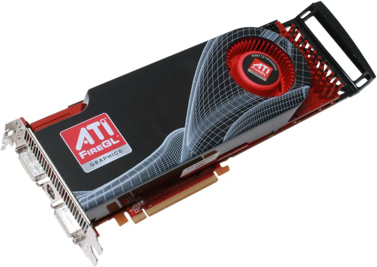 AMD FireGL V8600 100-505519 1GB PCI Express x16 Workstation Video Card ...