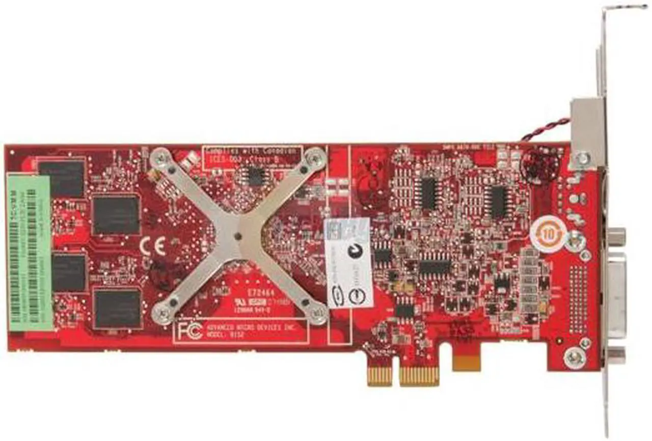 AMD FireMV 2250 100-505180 256MB GDDR2 PCI Express x1 Low Profile ...