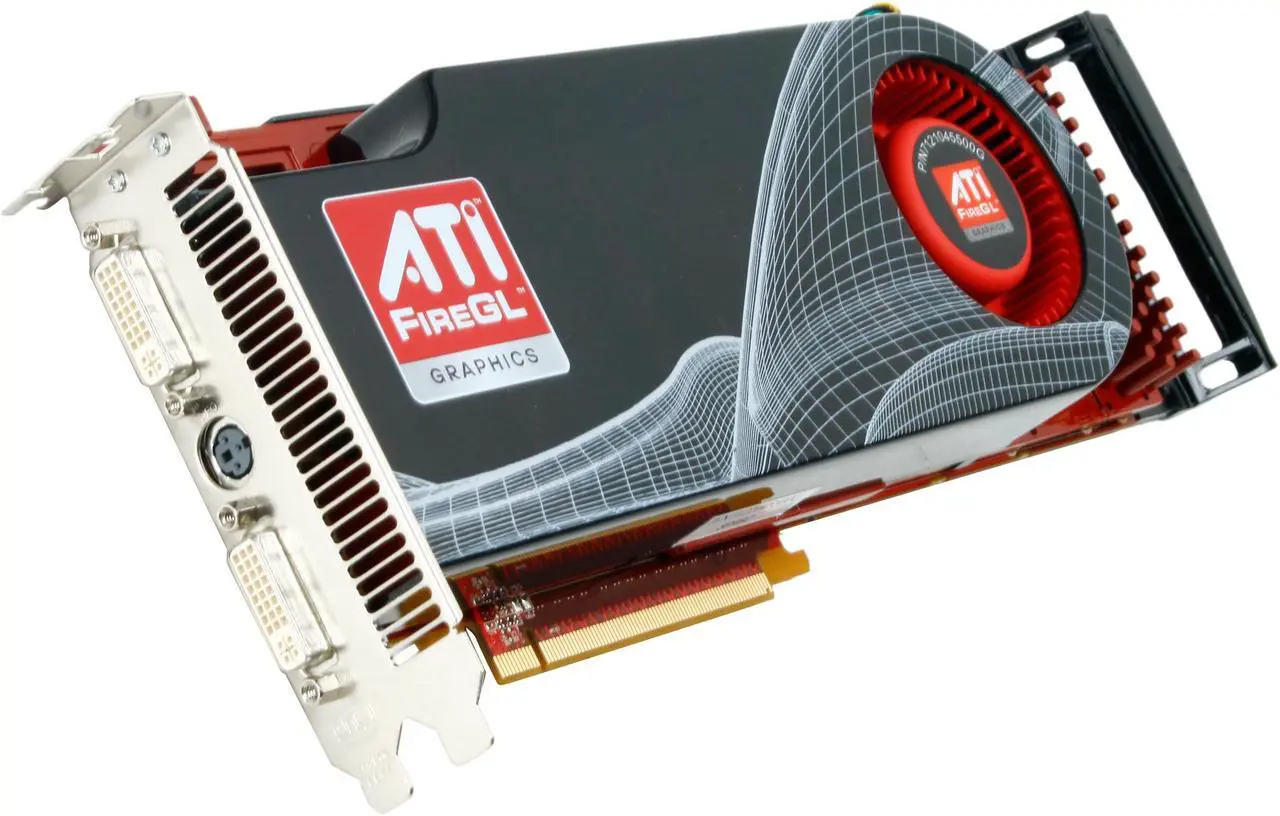 AMD FireGL V8650 100-505570 2GB GDDR4 PCI Express x16 Workstation Video ...