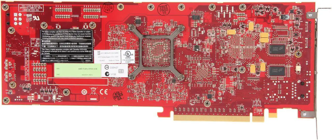 AMD FirePro R5000 100-505855 2GB 256-bit GDDR5 PCI Express 3.0 ...