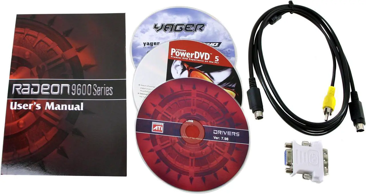 GECUBE Radeon 9600PRO Video Card R9600-PRO D3H - Newegg.com