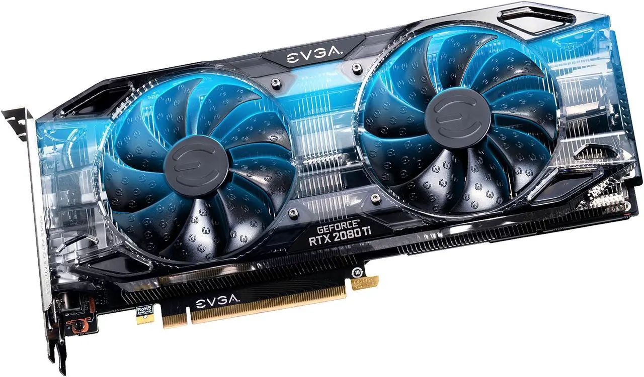 Refurbished: EVGA GeForce RTX 2080 Ti Graphics Card 11G-P4-2281-KR ...