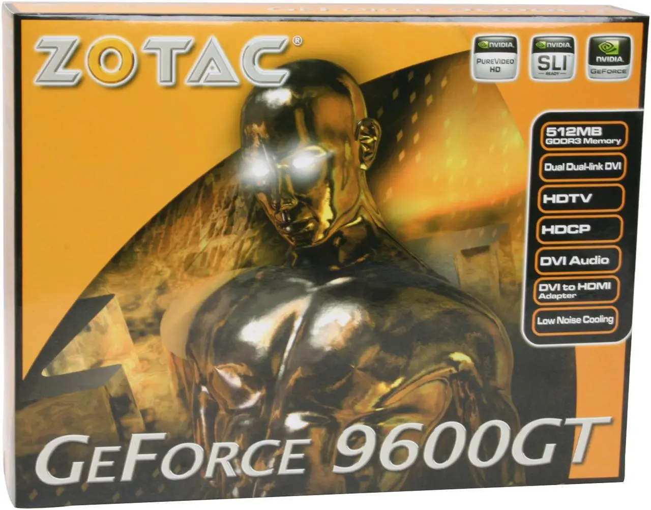 ZOTAC GeForce 9600 GT Graphics Card ZT-96TES2P-FSP - Newegg.com