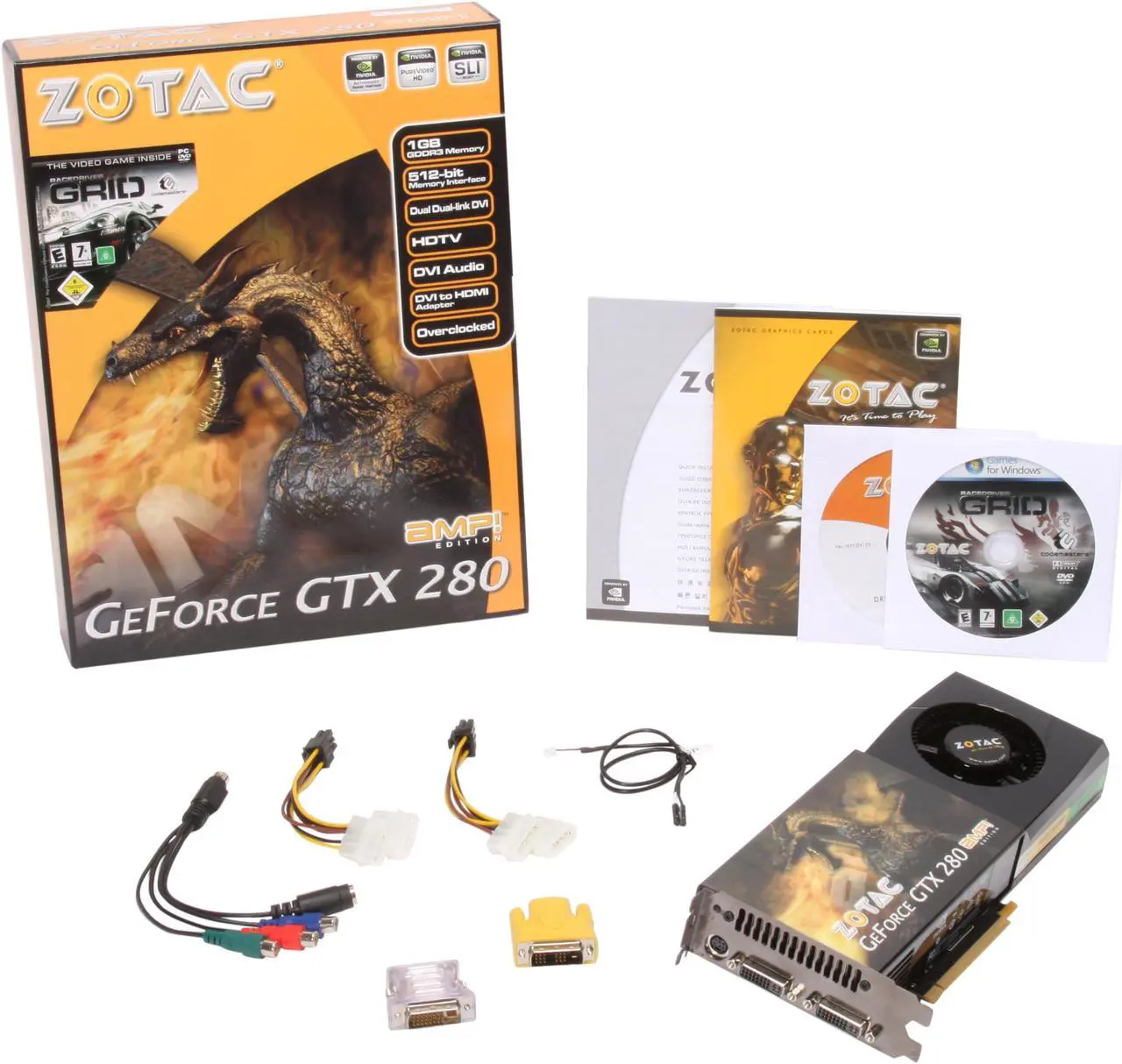 ZOTAC GeForce GTX 280 Graphics Card ZT-X28E3LA-FCP - Newegg.com