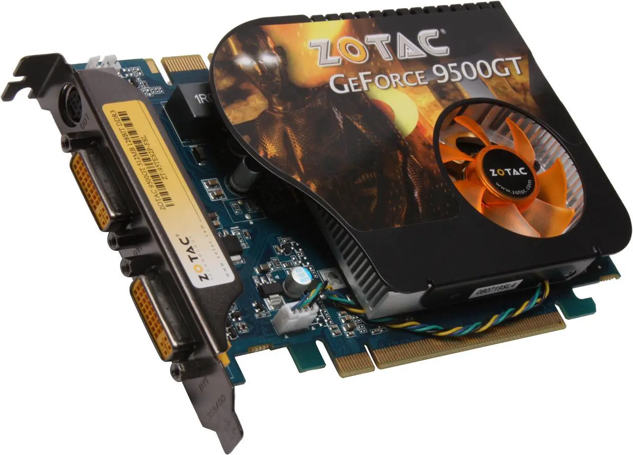 ZOTAC GeForce 9500 GT Graphics Card ZT-95TES2P-FSL - Newegg.com