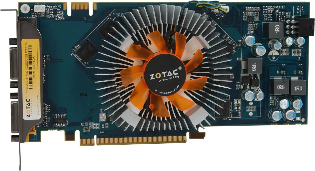 ZOTAC GeForce 9600 GT Graphics Card ZT-96TES4P-FDR - Newegg.com