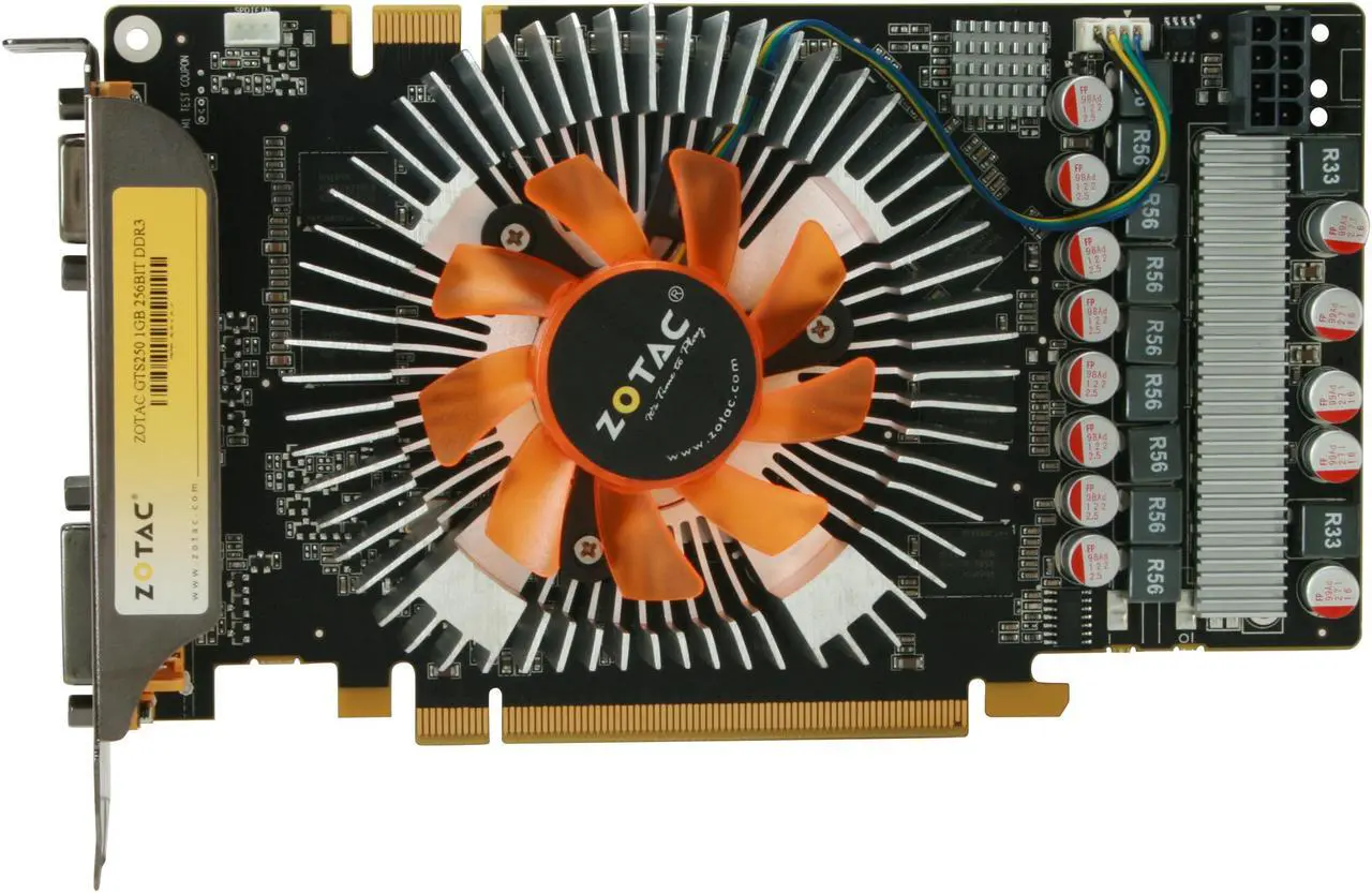 ZOTAC GeForce GTS 250 Graphics Card ZT-20106-10P - Newegg.com