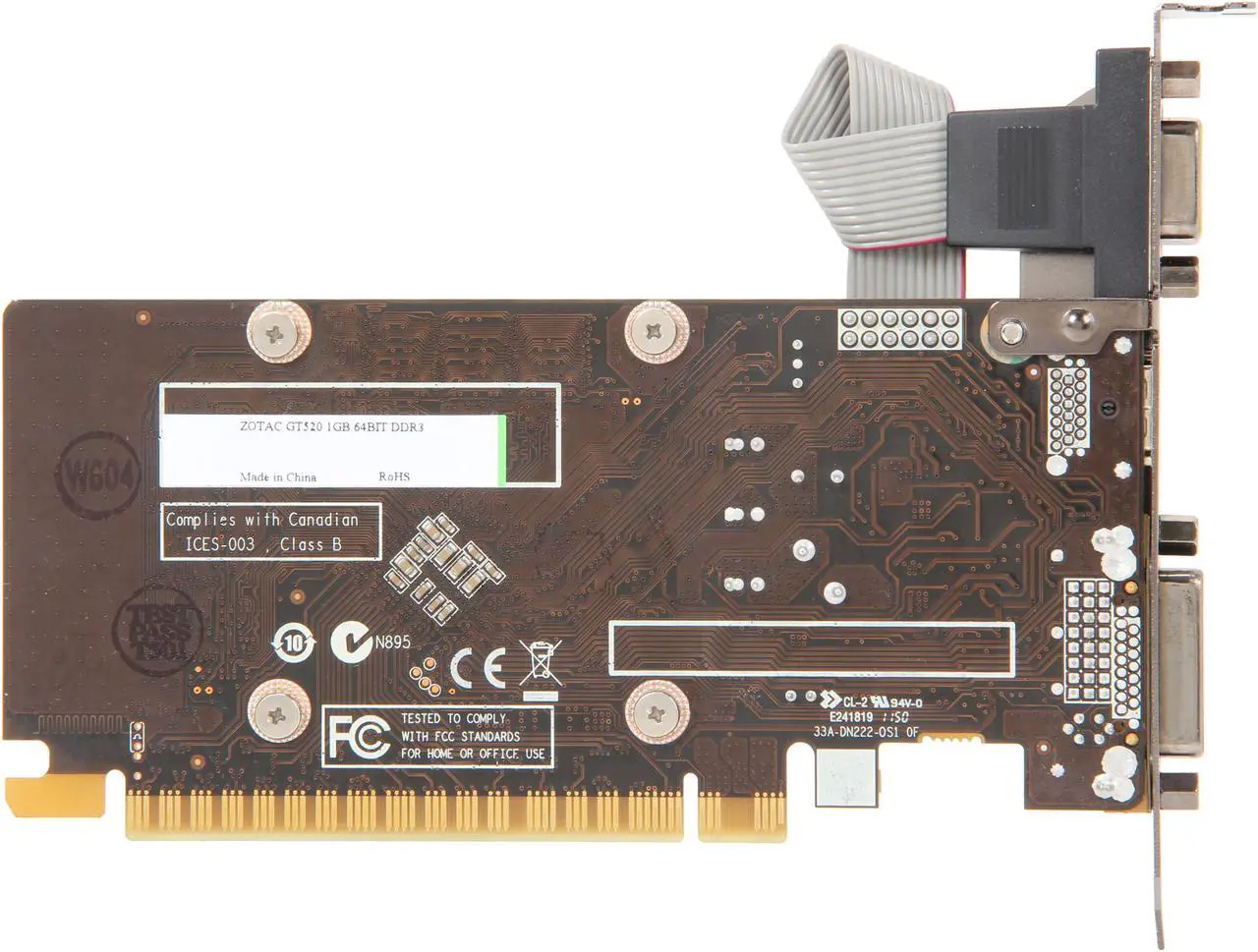 ZOTAC GeForce GT 520 (Fermi) Graphics Card ZT-50604-10L - Newegg.com