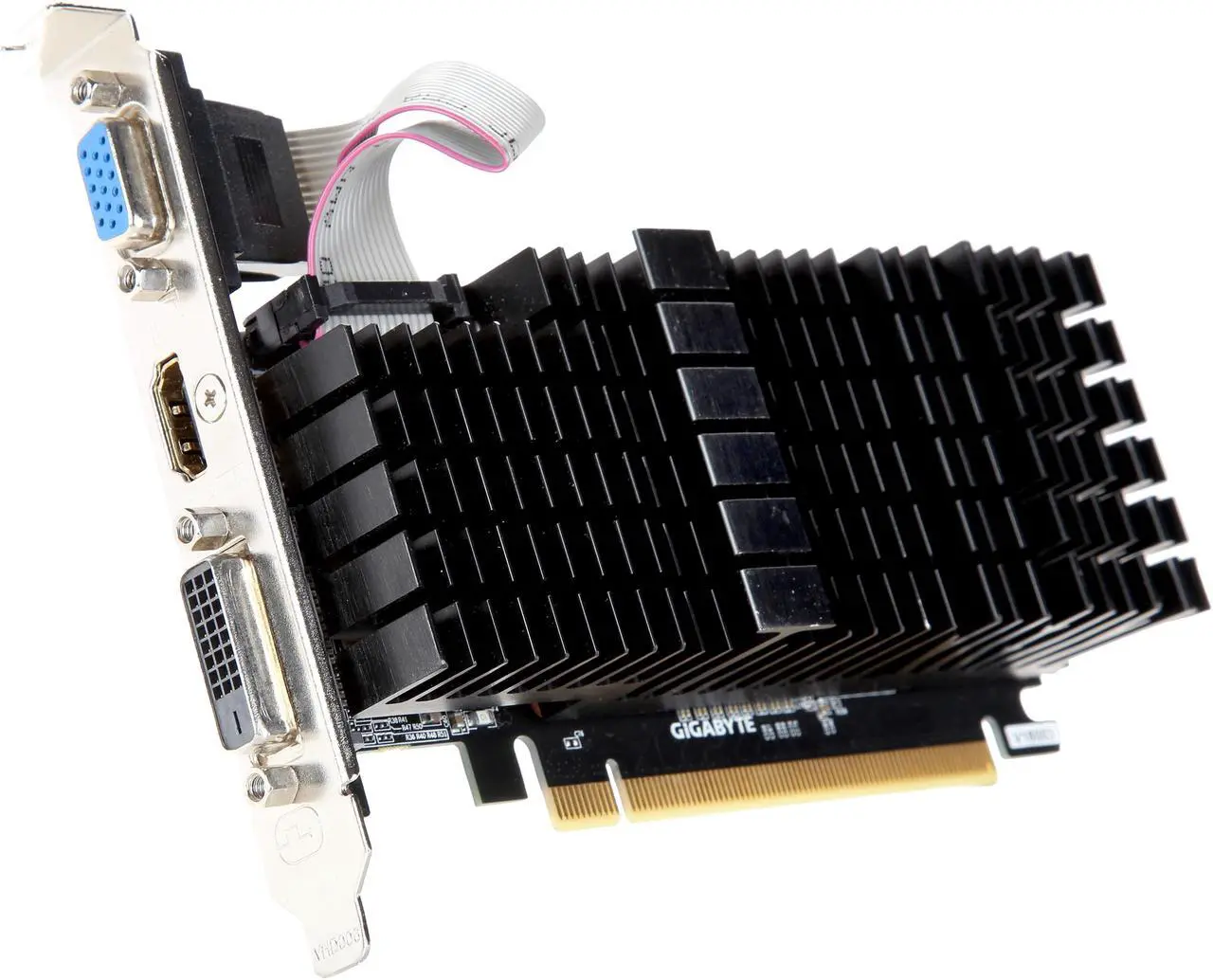Refurbished: GIGABYTE GeForce GT 710 Graphics Card GV-N710SL-1GL ...