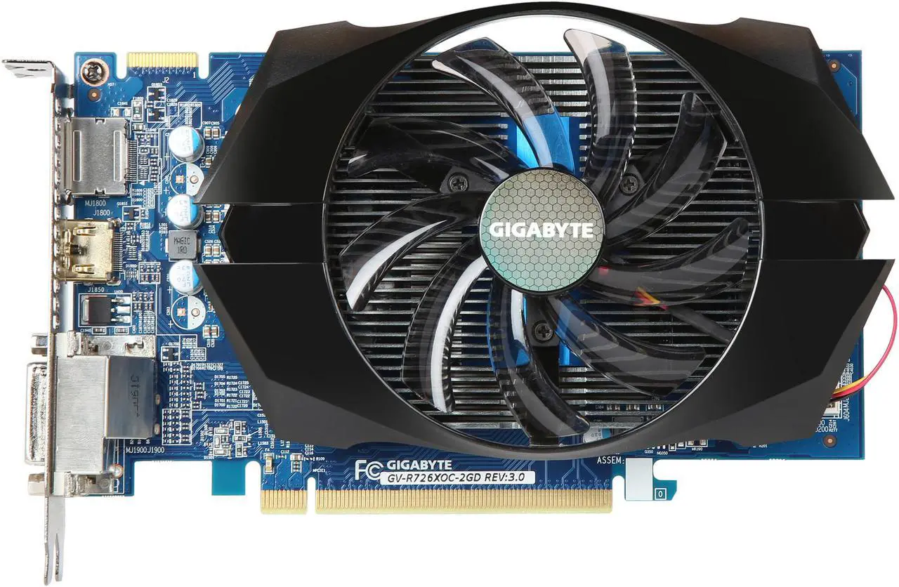 Open Box: GIGABYTE Radeon R7 260X Graphics Card GV-R726XOC-2GD REV3 ...