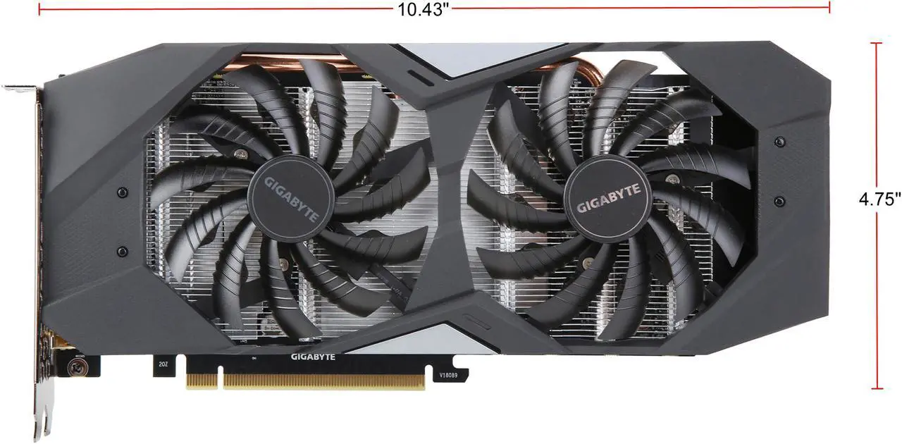 Refurbished: GIGABYTE GeForce RTX 2060 Graphics Card GV-N2060WF2OC-6GD ...