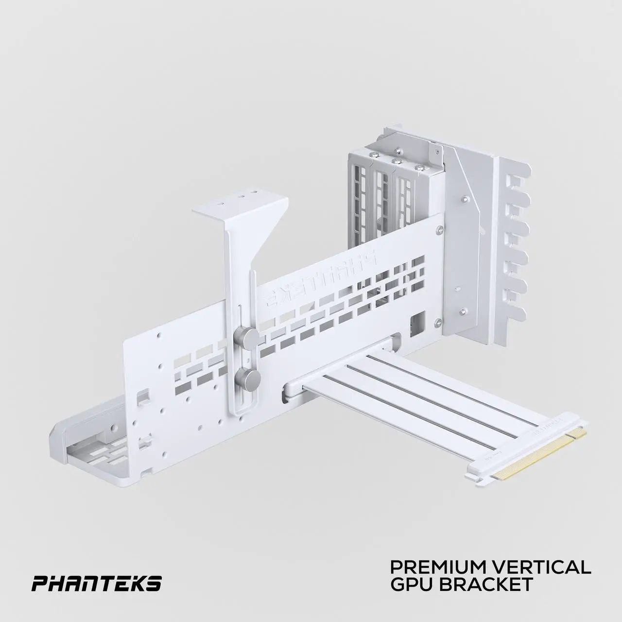 Phanteks Premium GEN4 Vertical GPU Bracket, DRGB Lighting, Adjustable ...