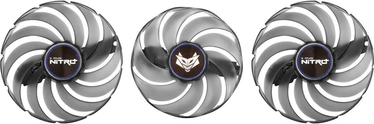 SAPPHIRE NITRO RX 6000 Series ARGB Fans (3 IN 1) Model 4N004-06-20G ...