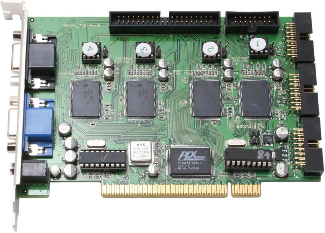 KGuard Security Card 8-CH, 120 FPS, with software Model SEC4X_7134B ...