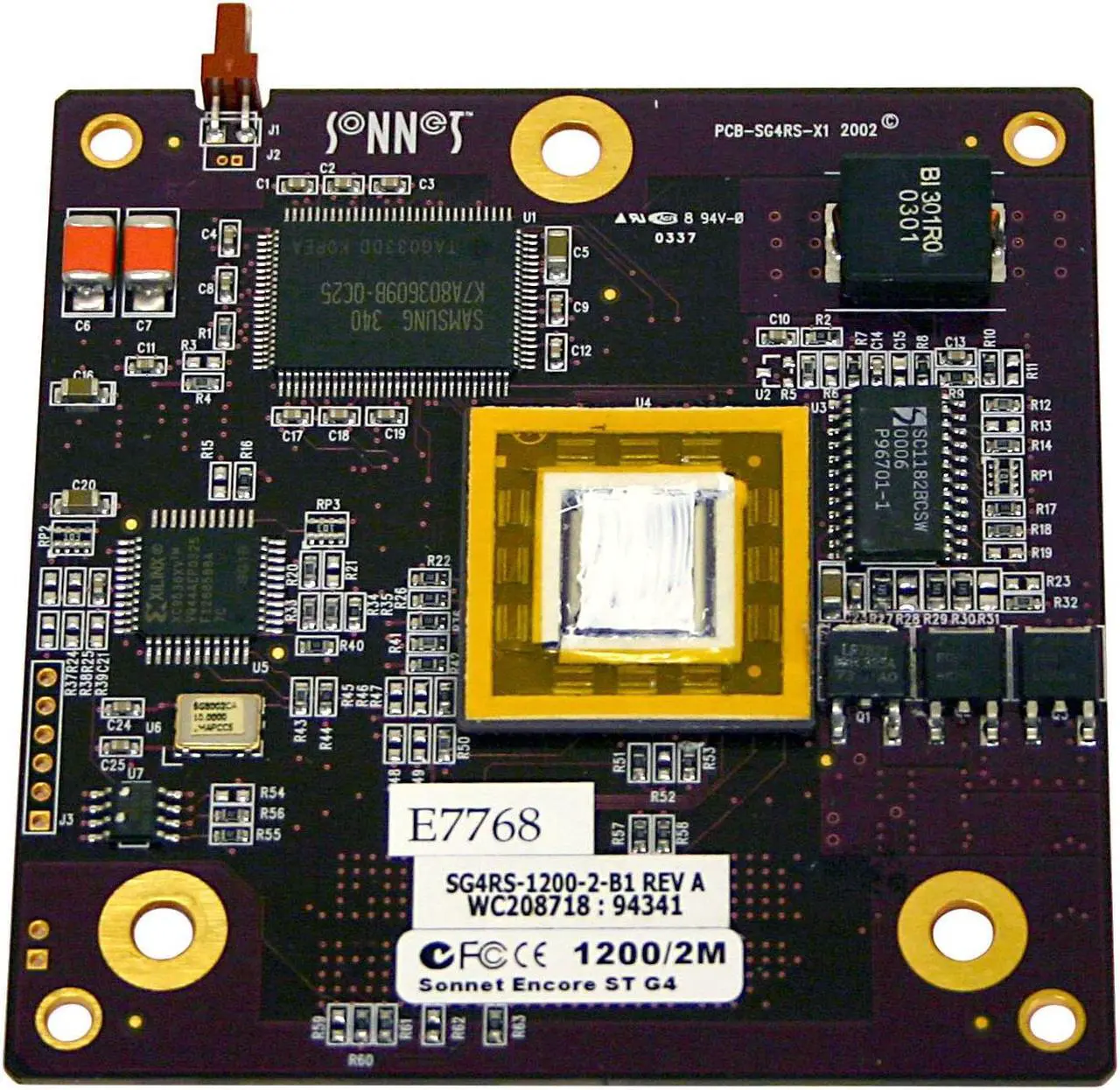 SoNNeT CPU Upgrade Card Model SG4-1200-2M - Newegg.com
