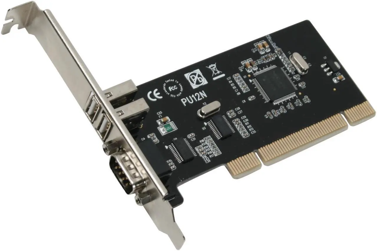 SYBA PCI USB 2.0 (NEC Chipset) + Serial (Prolific Chipset) Port Card ...