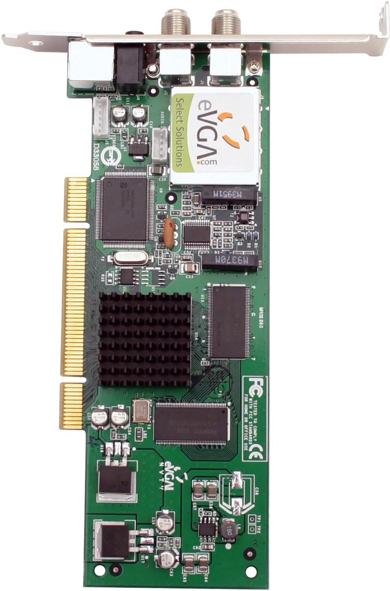 eVGA NVTV TV Tuner 16M SDR PCI TV Tuner Card 016-P1-NVTV-TX PCI ...