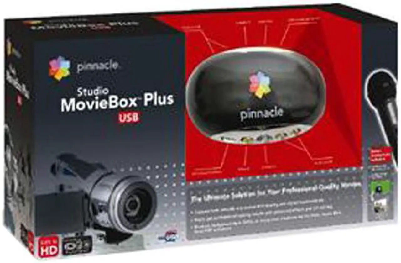 Pinnacle DV Editing/Captuer Studio MovieBox Plus USB USB 2.0 Interface ...