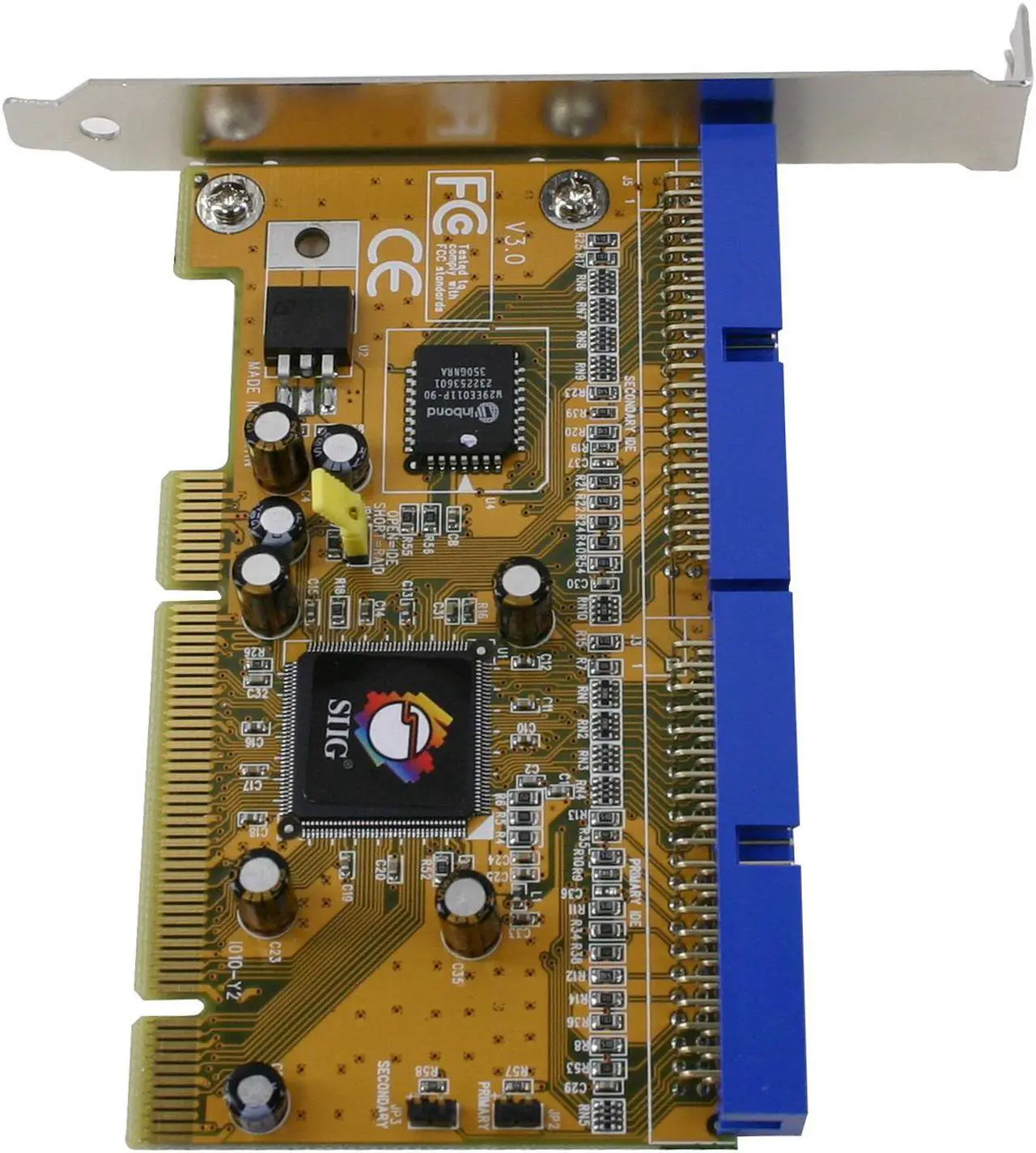 Open Box: SIIG SC-PE4B12 32-bit PCI IDE High-Speed Dual Channel Host ...