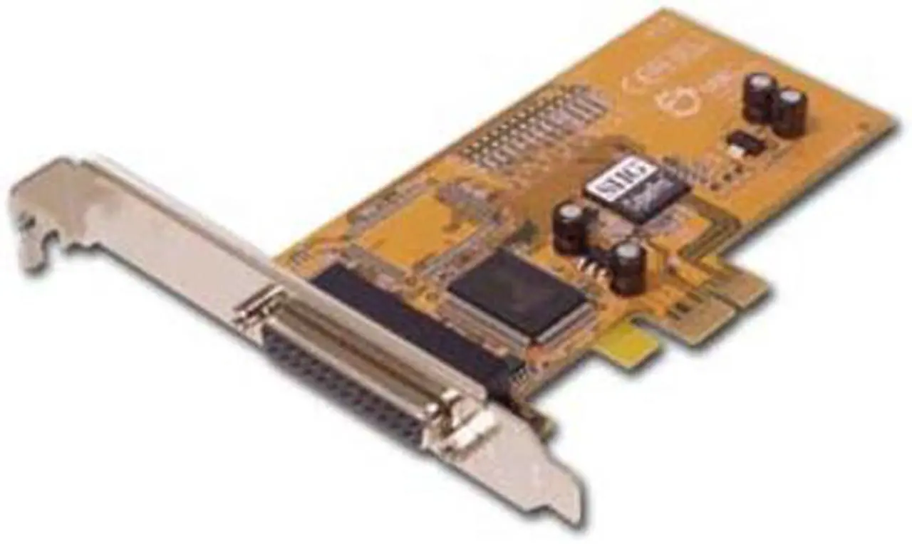 SIIG 1-Port ECP/EPP High-Speed Parallel Pcie Adapter Model JJ-E01011-S1 ...
