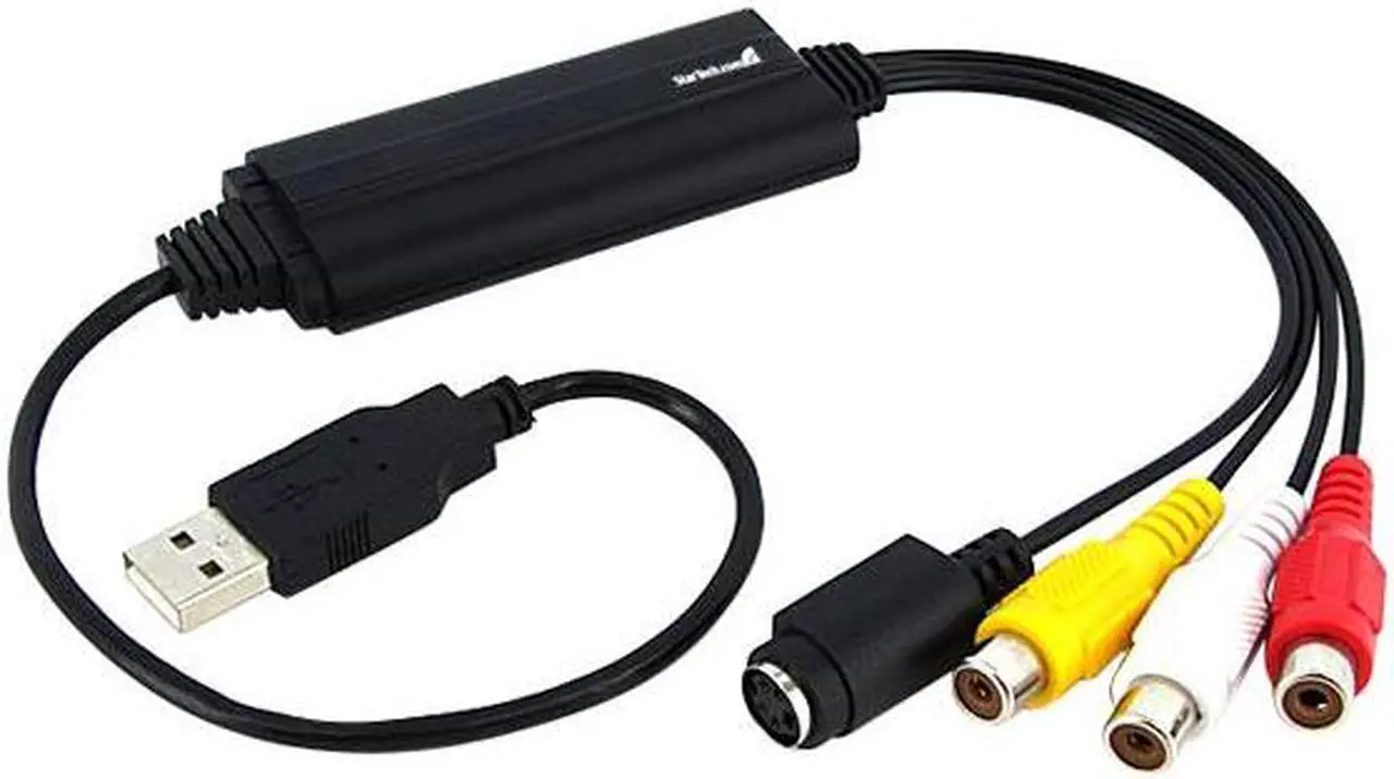 StarTech.com SVID2USB22 USB S-Video & Composite Audio Video Capture ...