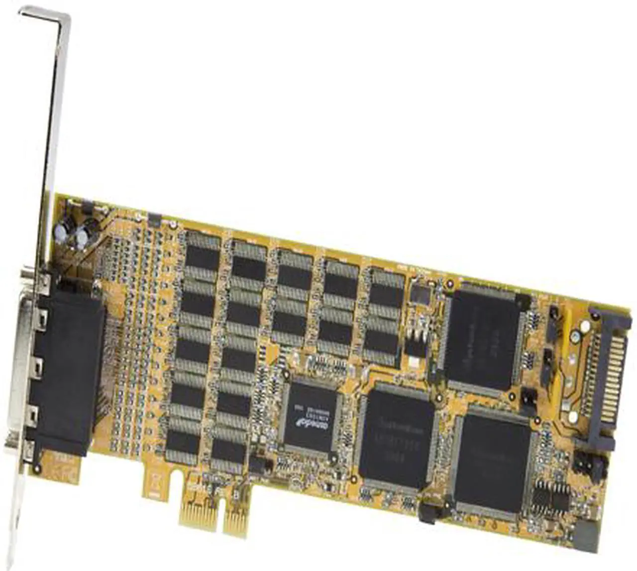 StarTech PEX16S550LP PCI Express Serial Card - 16 Port Low-Profile ...
