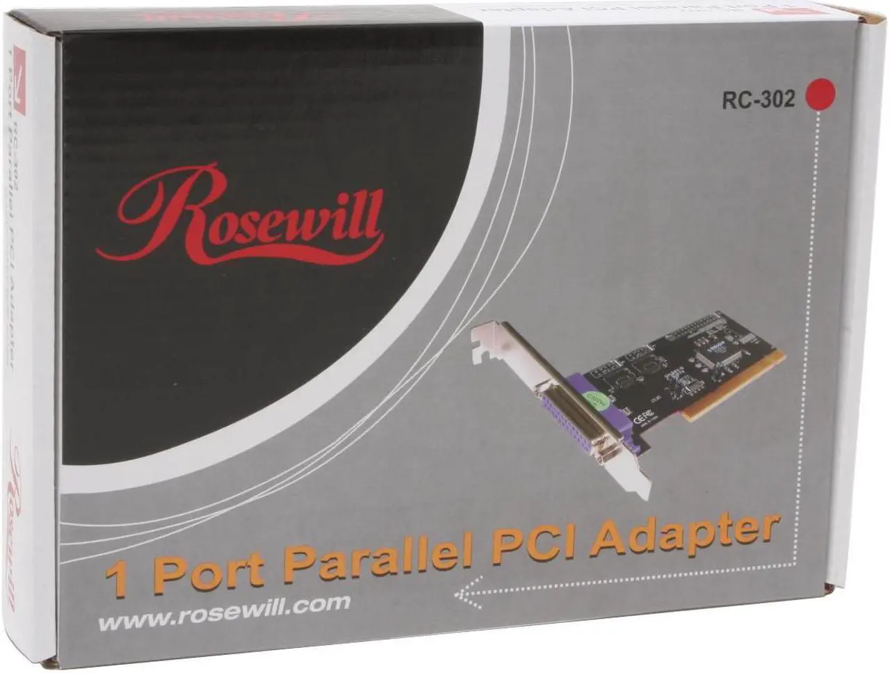 Rosewill Single Parallel (SPP/PS2/EPP/ECP) Universal Low-Profile PCI ...