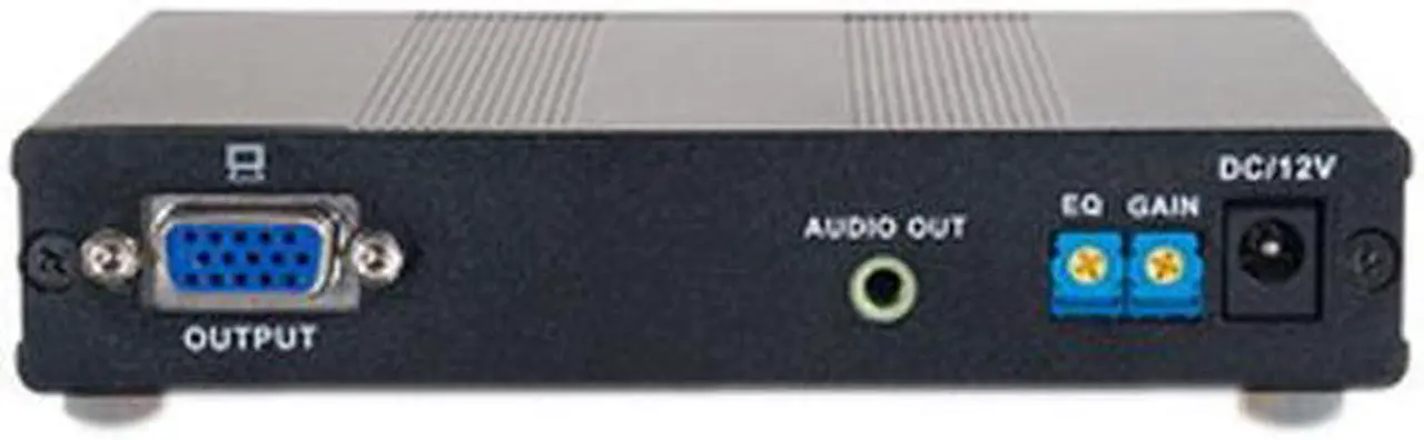 C2G 39986 TruLink VGA + 3.5mm Audio over Cat5 Extender - Remote Unit ...