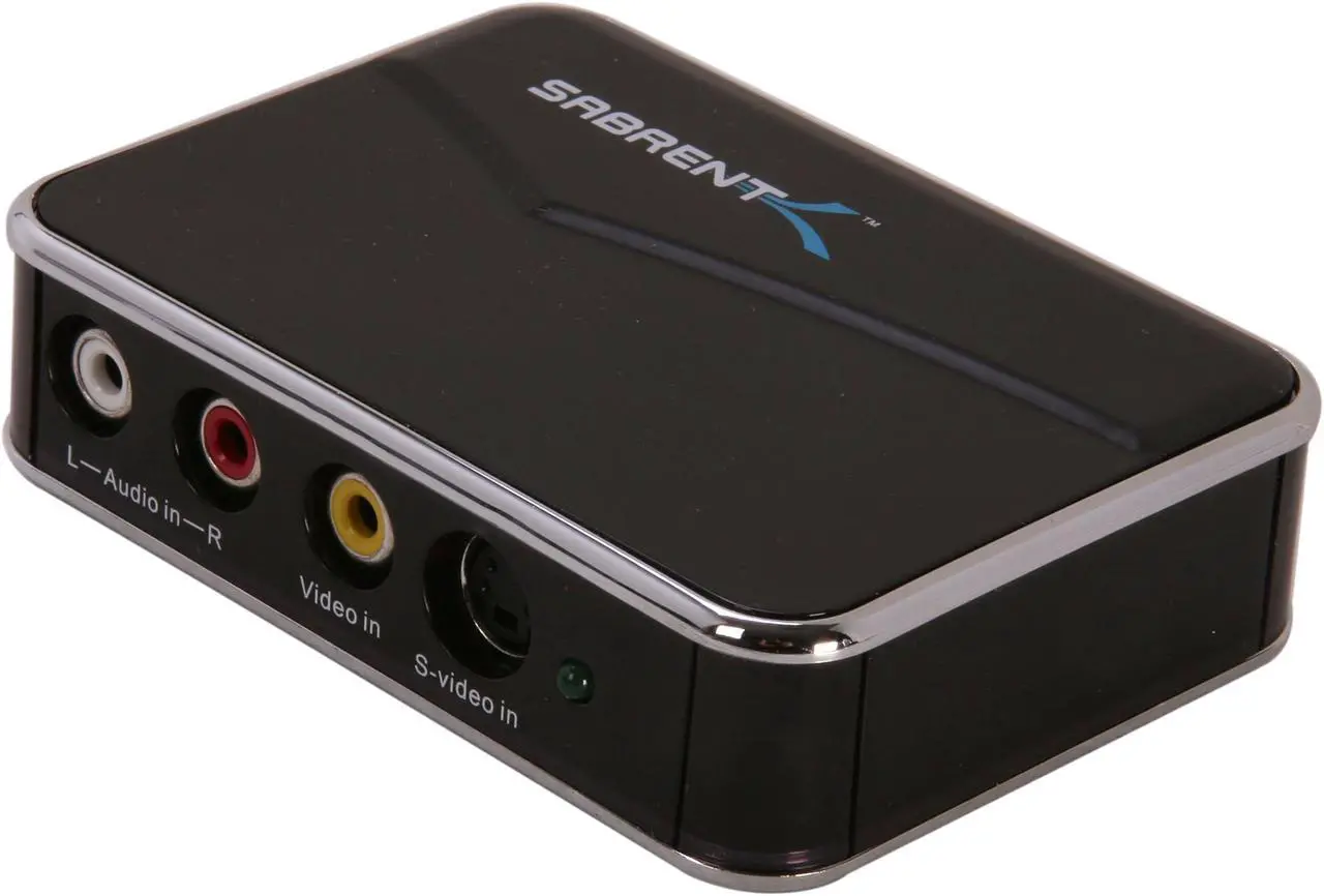SABRENT VD-GRBR USB 2.0 Video & Audio Capture DVD Maker With Real Time ...