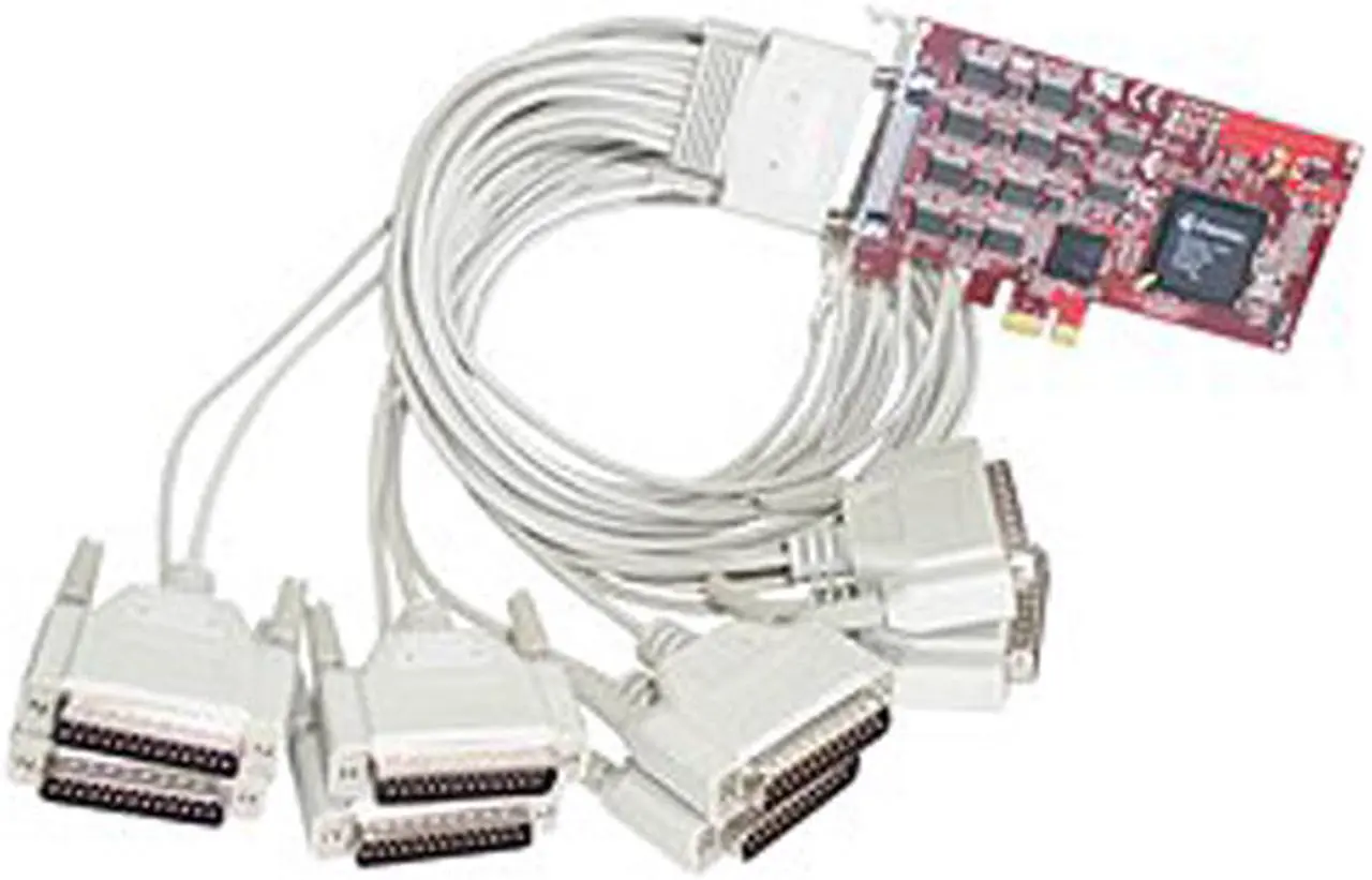 Comtrol 8-port Serial Card w/ RJ45 Fanout Cable Model 30130-1 - Newegg.com