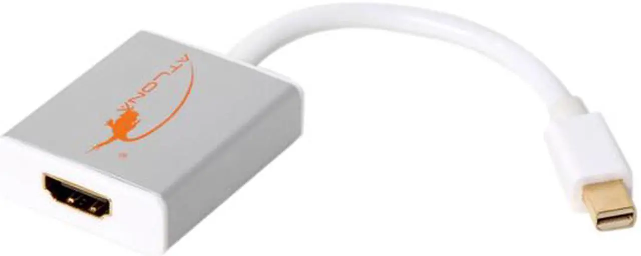 Atlona AT13034 Mini DisplayPort male to HDMI female Adapter with 6ft ...
