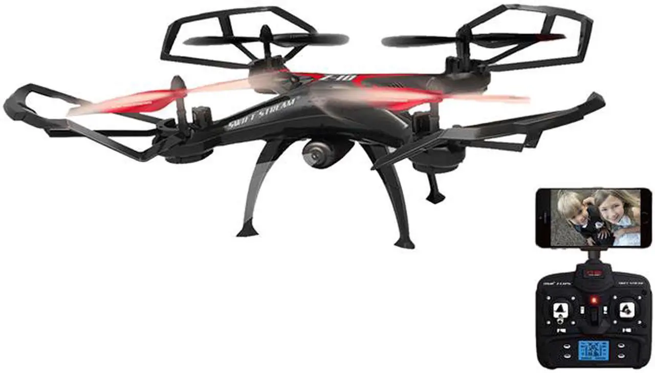 Swift Stream Z-10 Black 19in Remote Control Camera Drone - Newegg.com