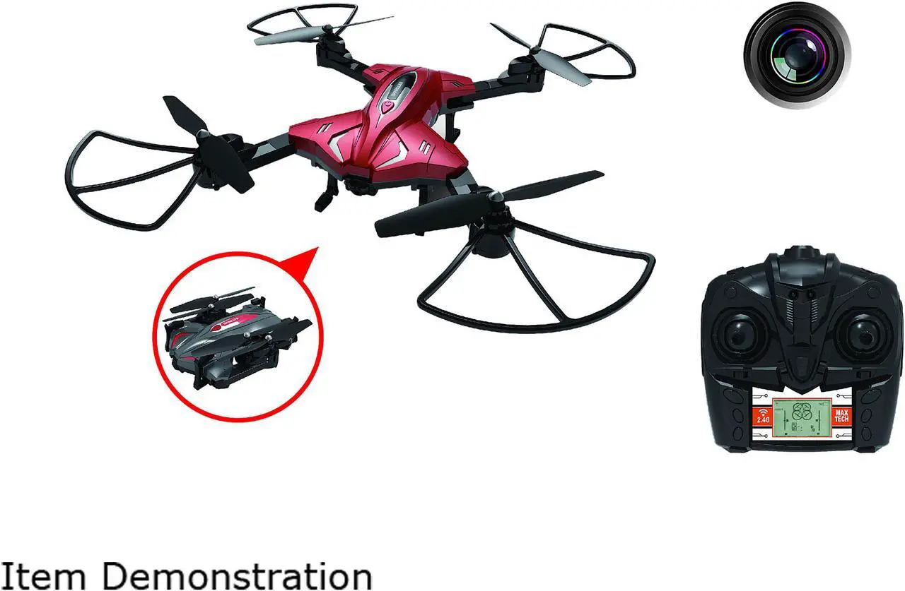 Force Flyers H120C 2.4GHz 6 Axis Gryo Remote Control Foldable Wi-Fi ...