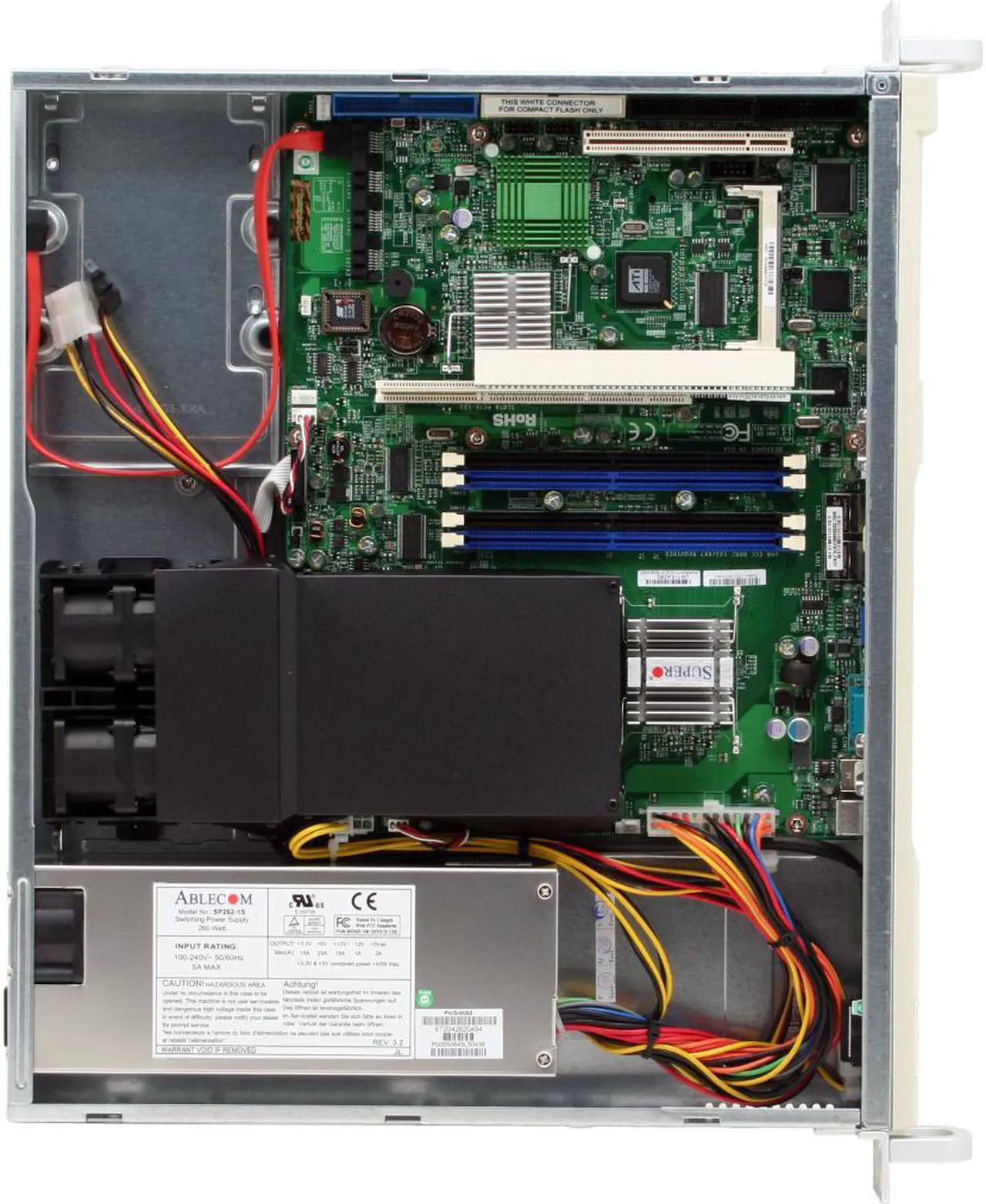 SUPERMICRO SYS-5015M-MF+ 1U Rackmount Barebone Server - Newegg.com