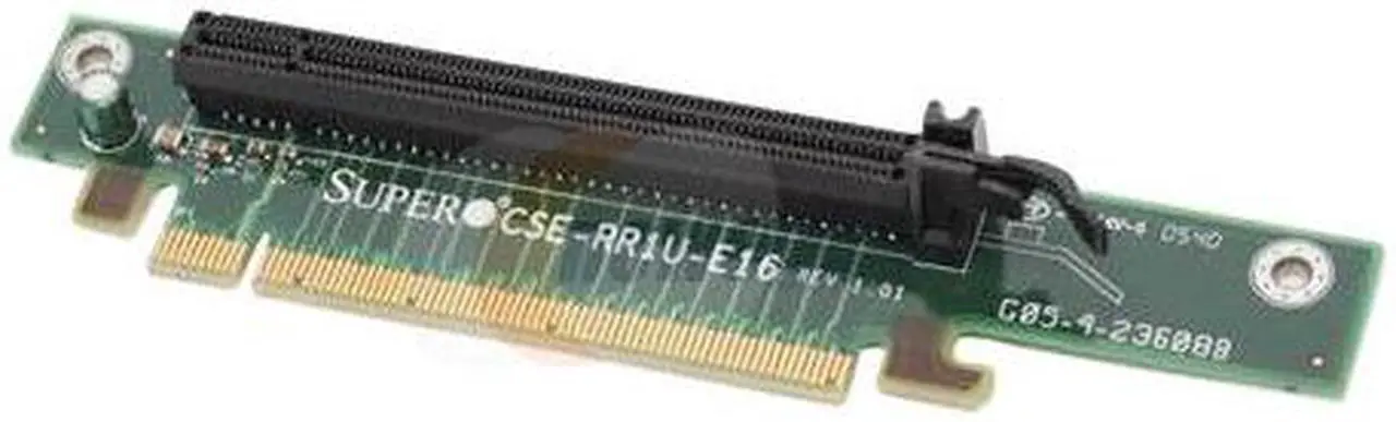 SUPERMICRO CSE-RR1U-E16 1U riser PCI-E X16 - Newegg.com