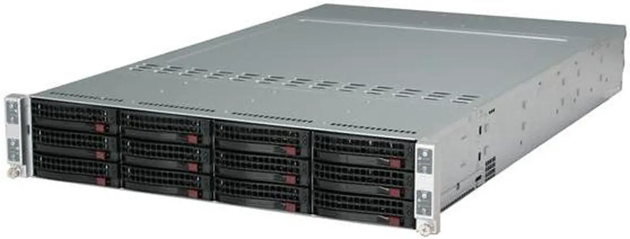 SUPERMICRO SYS-6026TT-BIBQF 2U Rackmount Server Barebone (Four systems) - Newegg.com