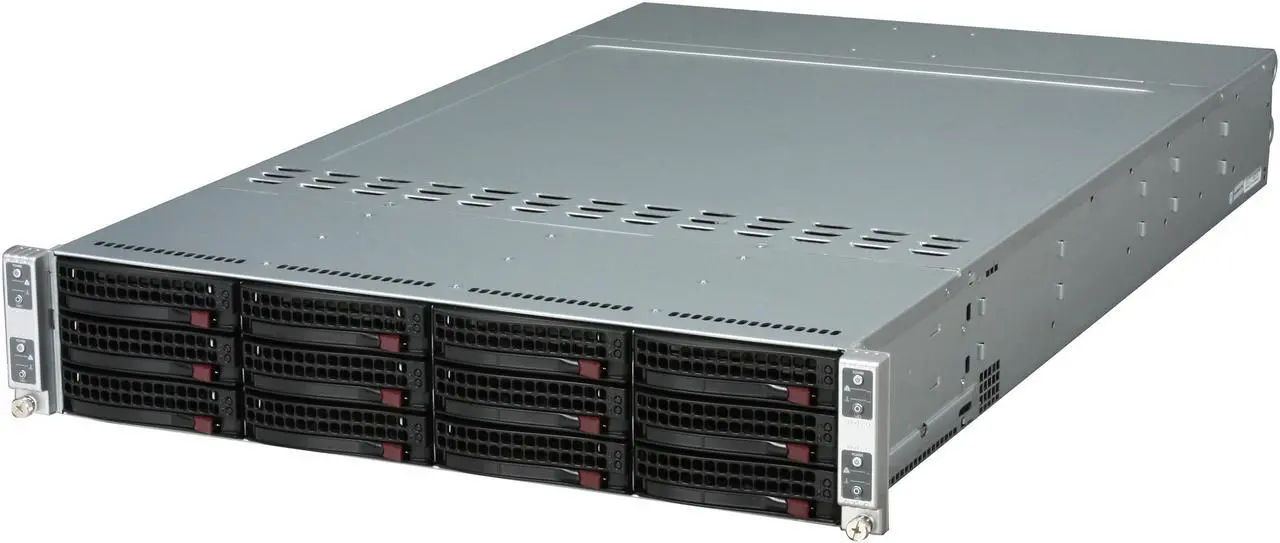 SUPERMICRO SYS-6026TT-TF 2U Rackmount Server Barebone (Four systems) - Newegg.com
