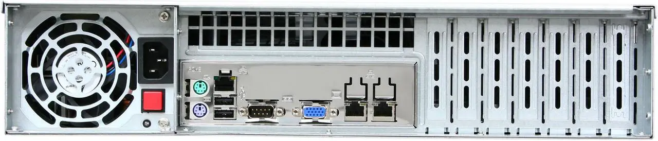 SUPERMICRO SYS-6026T-TF 2U Rackmount Server Barebone Intel 5520 Dual LGA 1366 Dual Intel Xeon ...
